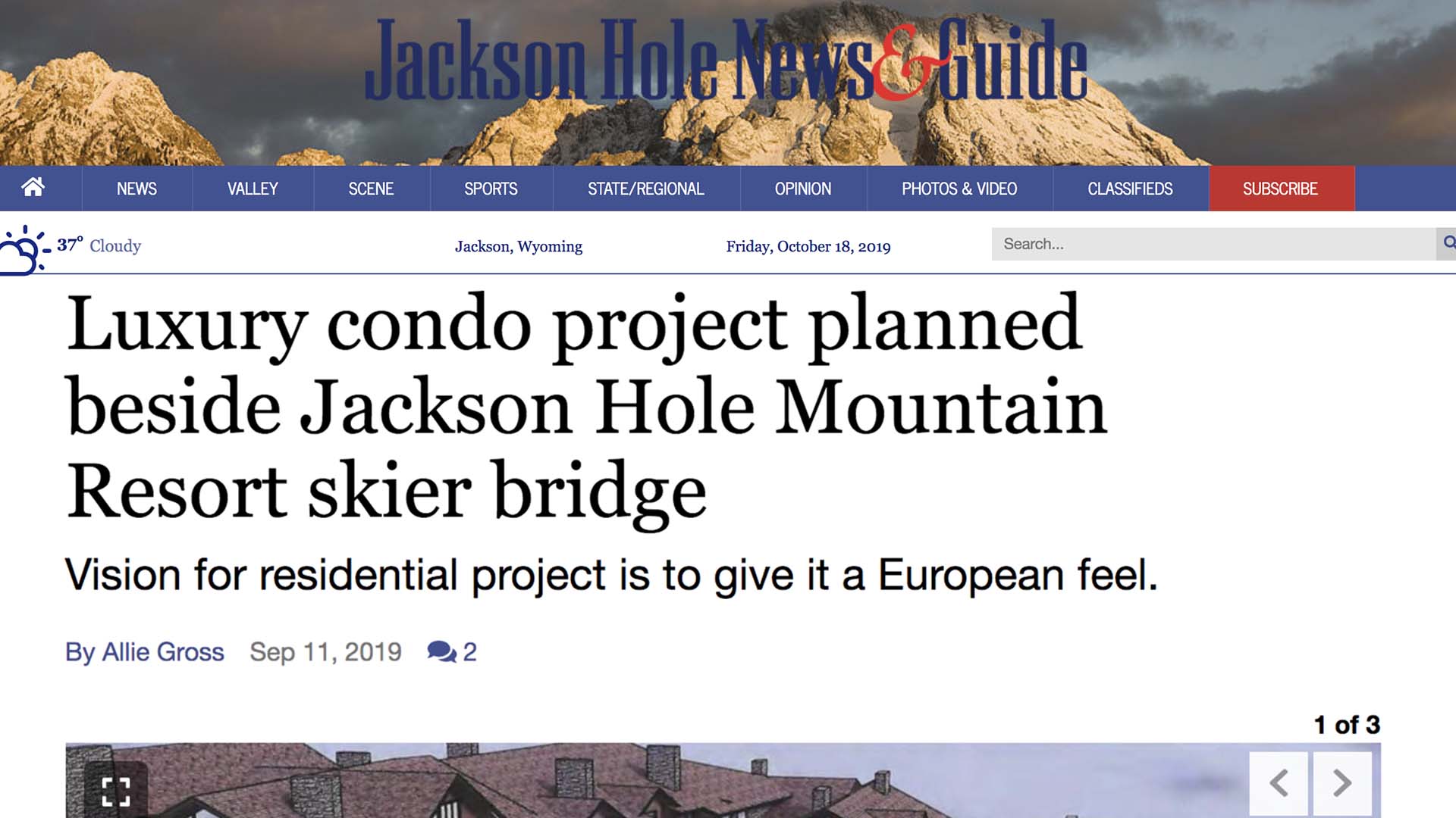 JHNG - Luxury condo project planned beside Jackson Hole Mountain Resort ...