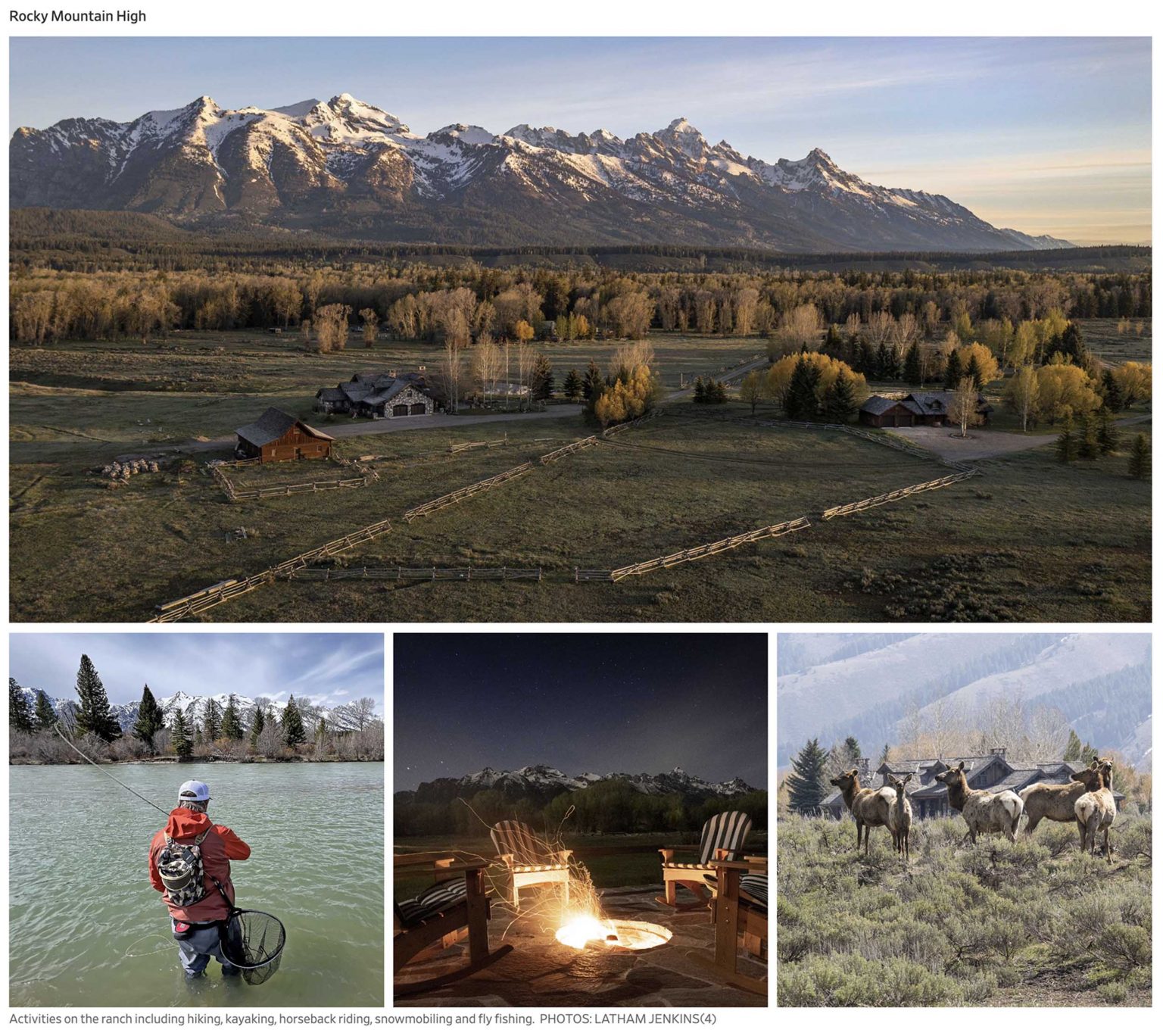 The Wall Street Journal features the 233-acre Jackson Hole Ranch ...