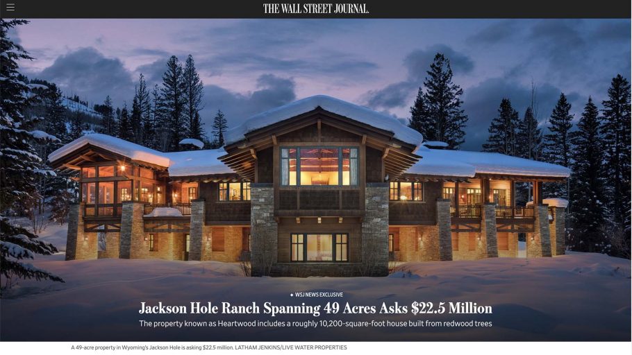 Where the Heart Is - Jackson Hole Real Estate | Latham Jenkins, REALTOR®