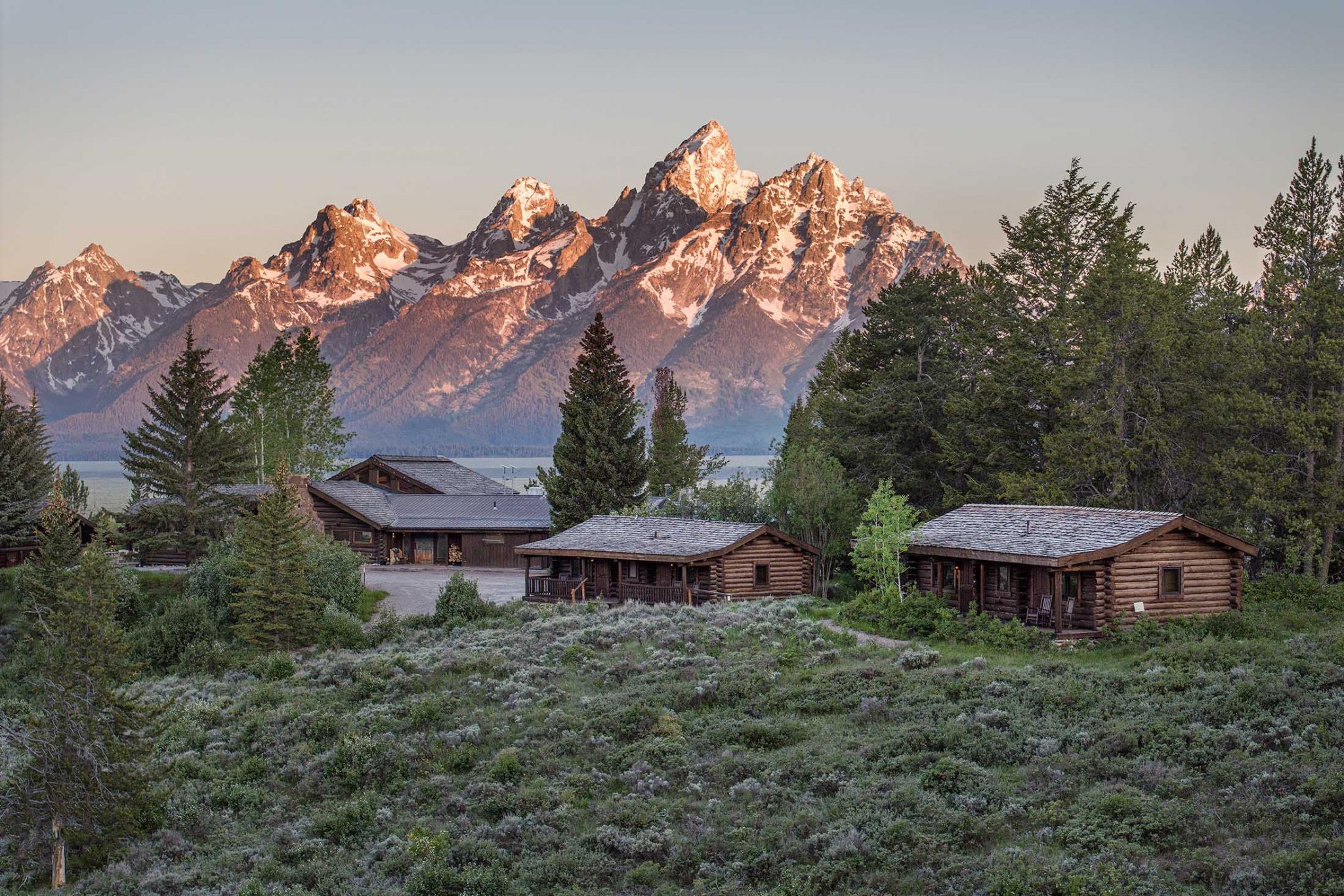 Elk Rut at the Bar-B-Bar Ranches in Jackson Hole, Wyoming